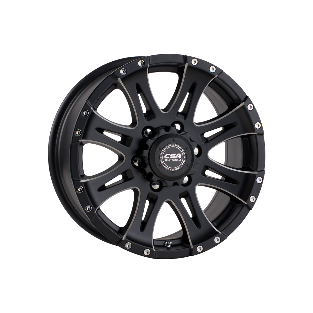 CSA WHEELS Raptor Large Cap SATIN BLACK MILLED – Bob Jane T-Marts