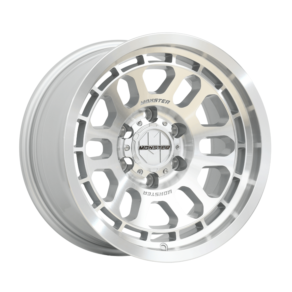 MONSTER ALPHA Silver Machined Tyres | Bob Jane T-Marts