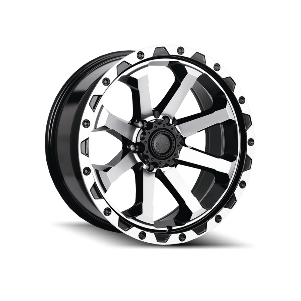 AMERICAN OUTLAW CAPONE Satin Black Machined – Bob Jane T-Marts